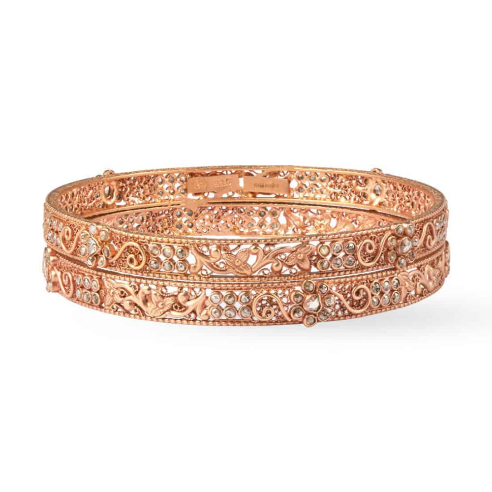 Anusha 22ct Ungeschliffene Polki Diamant Armreifen (23555)