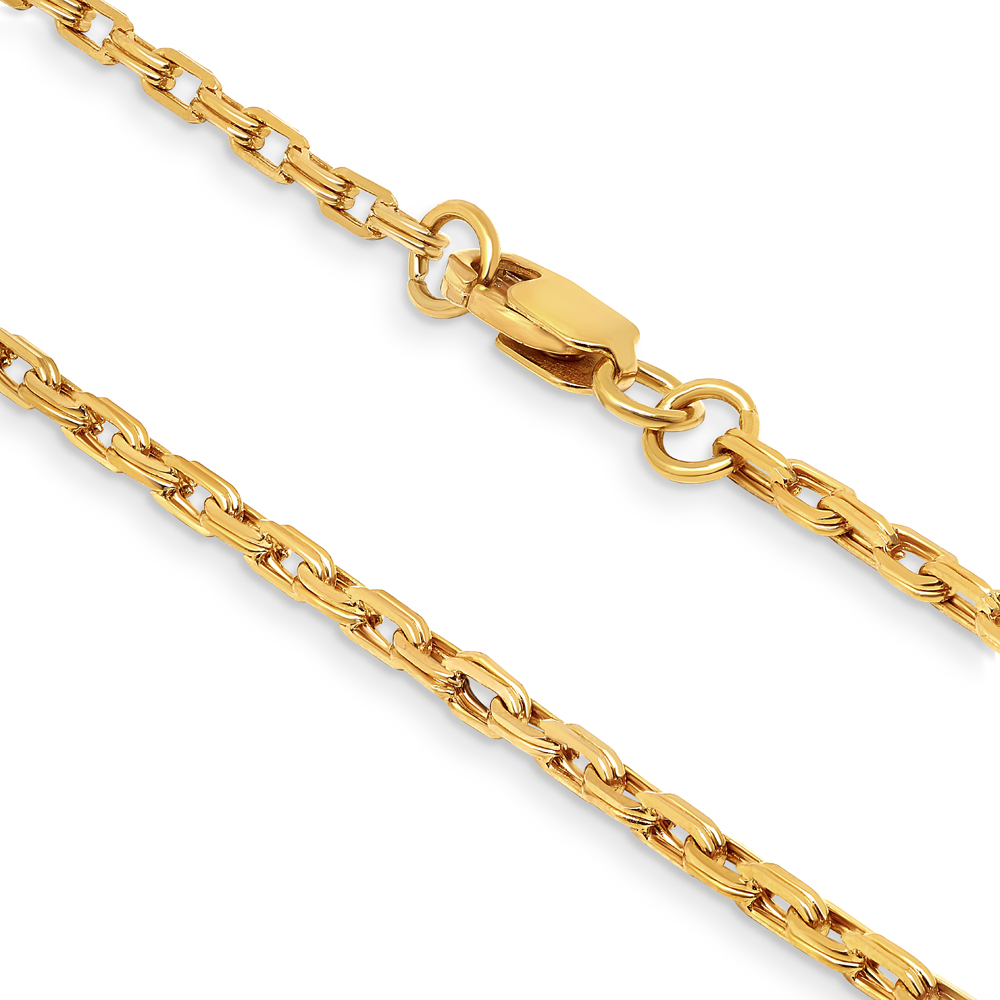22ct Gold Link Chain in 18 Inches - £630.00.00 (SKU:28428)