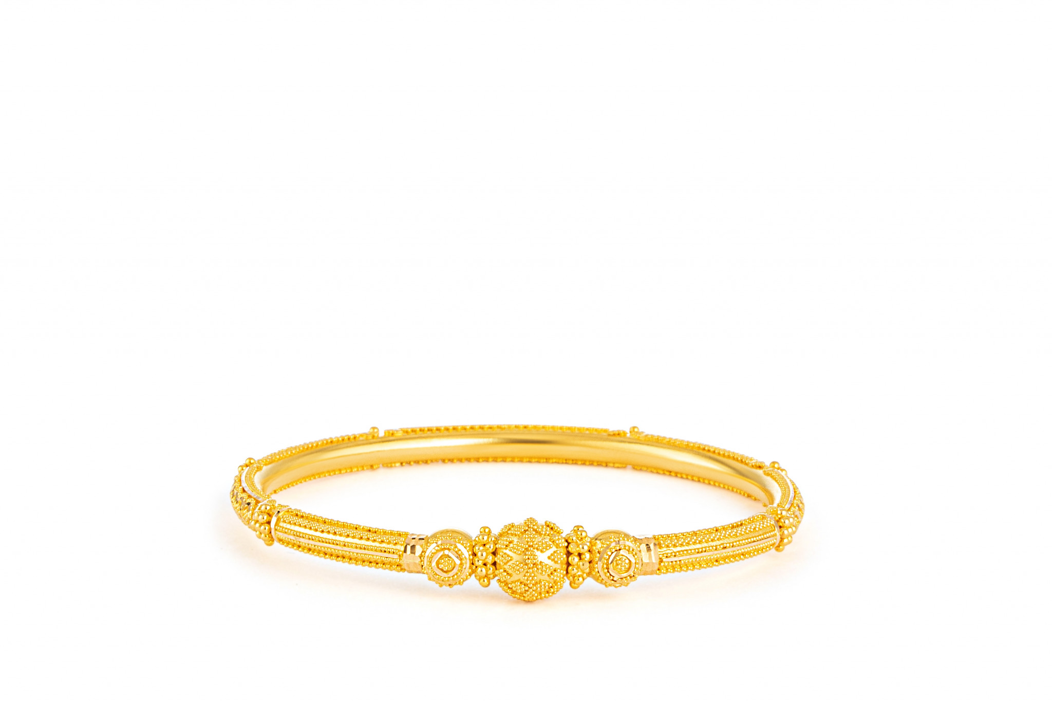 22ct Gold Jali Kadas | Gold Kada Bangles | PureJewels