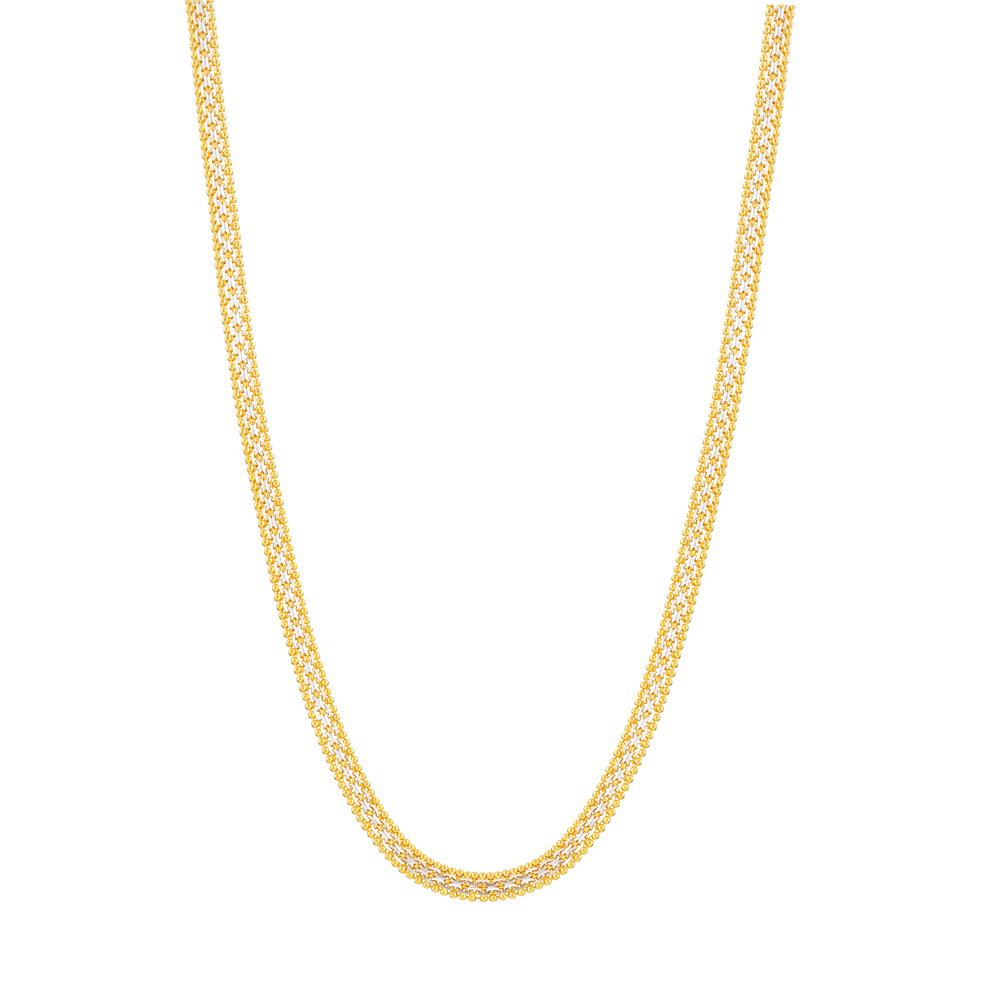 22ct Gold Fancy Chain In 22 Inches - £2500.00.00 (SKU:33353)