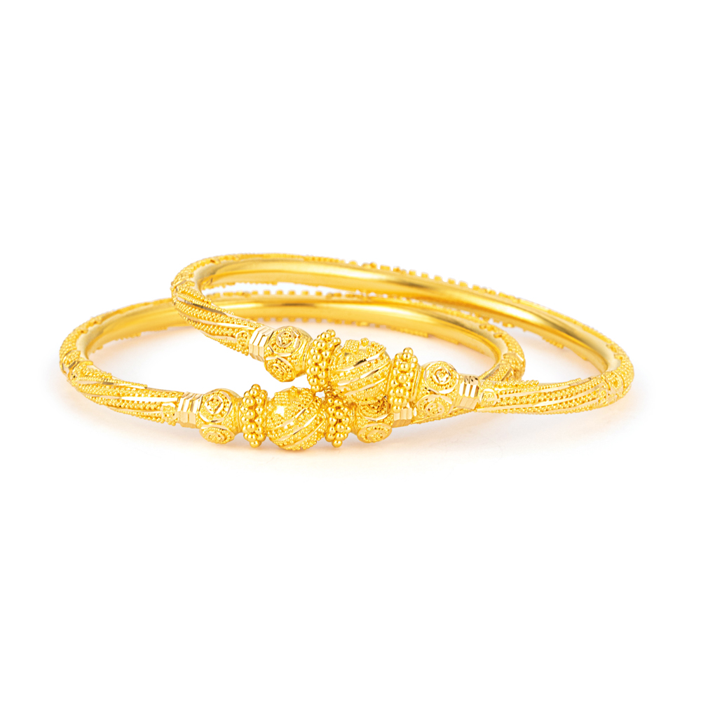 22ct Gold Kadas - PureJewels UK