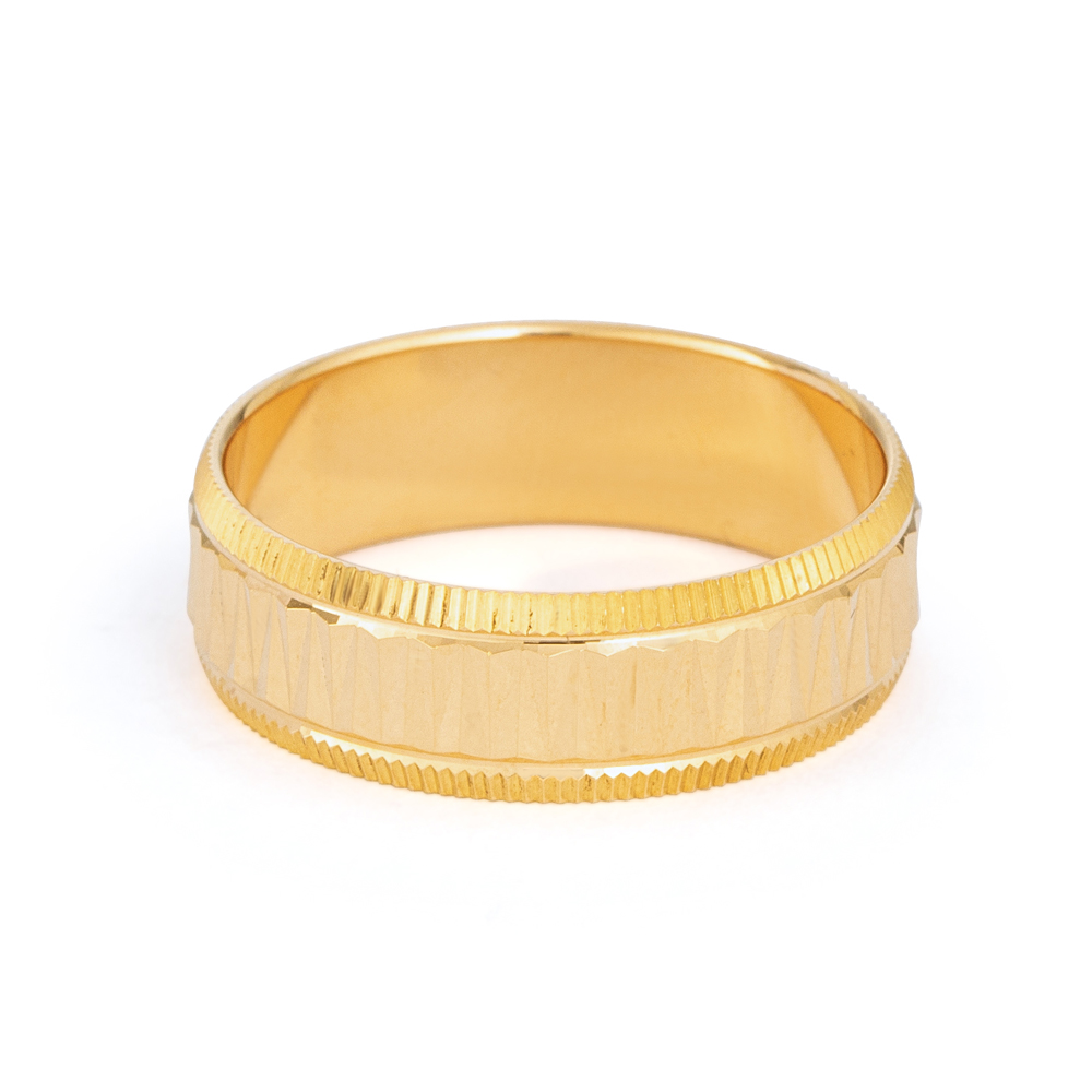 Shop 22ct Gold Men's Wedding Ring UK | PureJewels
