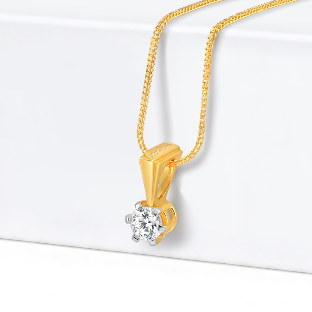 Round Shape Pendant | Gold Pendant | PureJewels