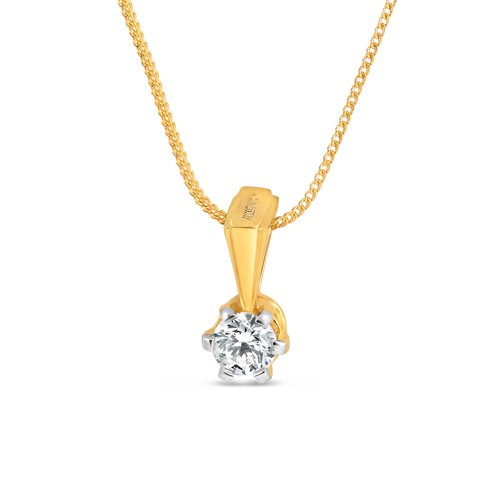 Round Shape Pendant | Gold Pendant | PureJewels