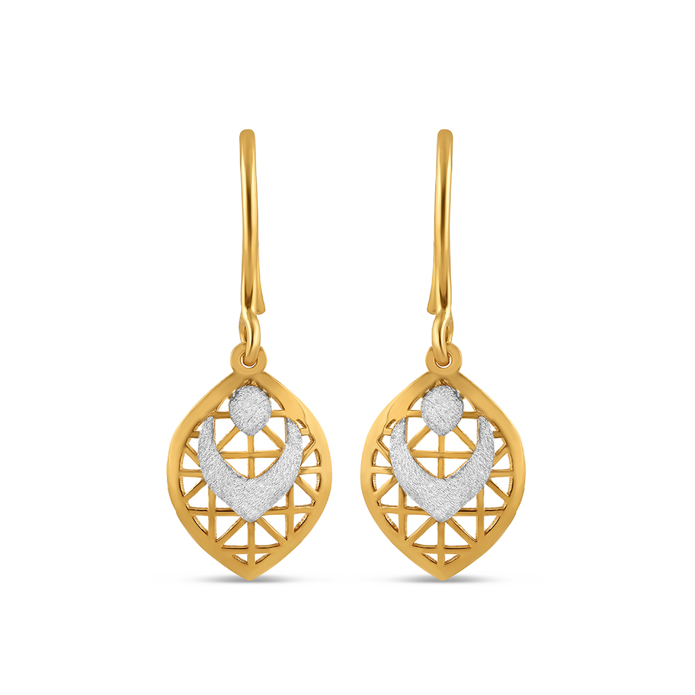 22ct Gold Hook Earring available in Purejewels UK