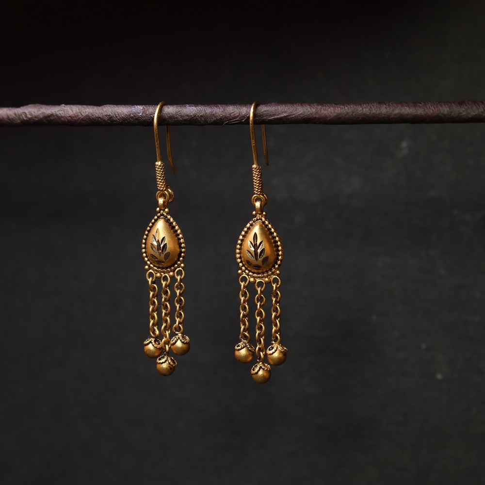 22ct Gold Hook Earring available in Purejewels UK