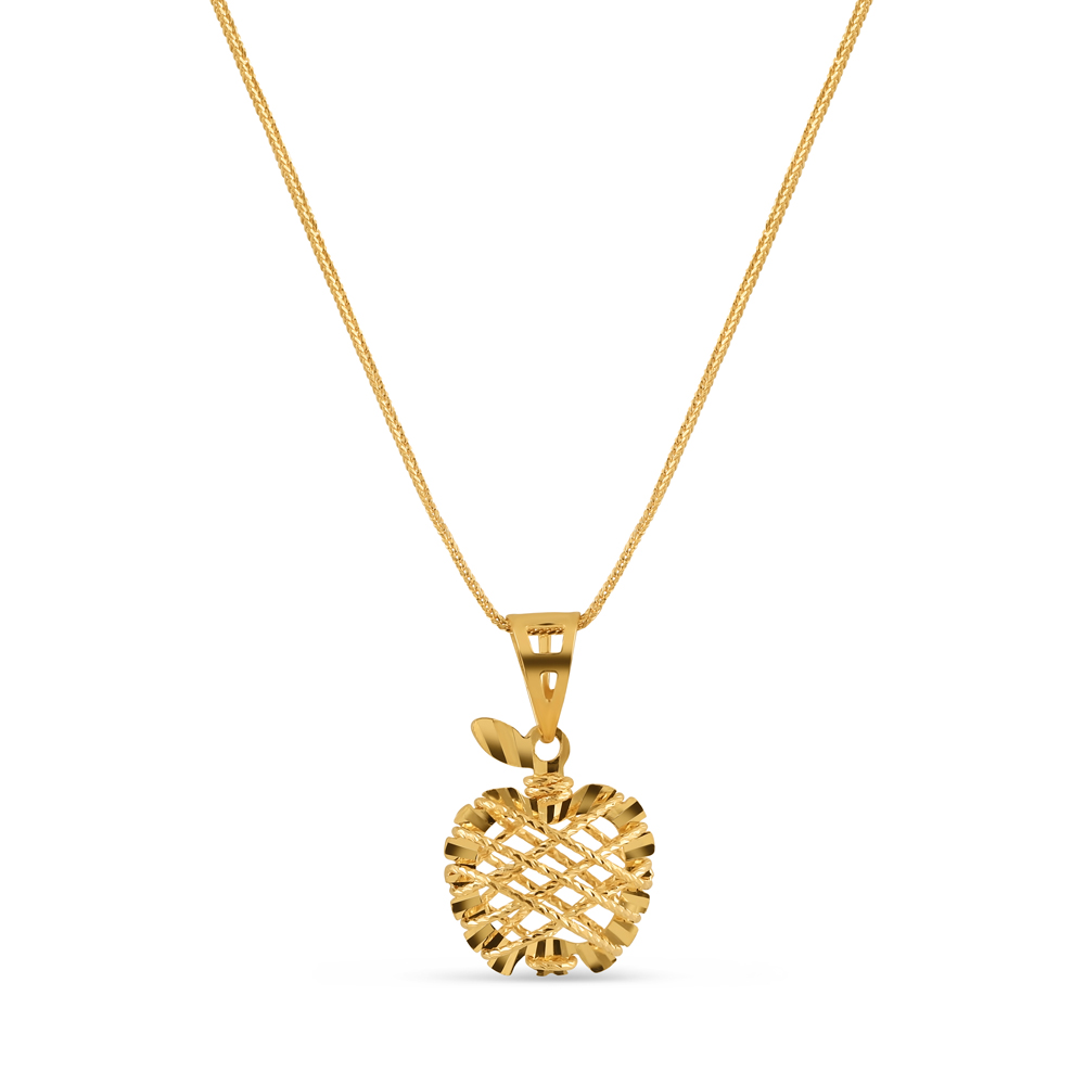 22ct gold heart shape pearl pendant, a perfect gift for any occasion