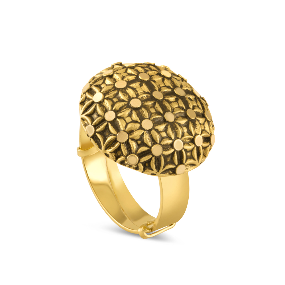 Buy 22ct Gold Adjustable Cocktail Ladies Ring | PureJewels UK