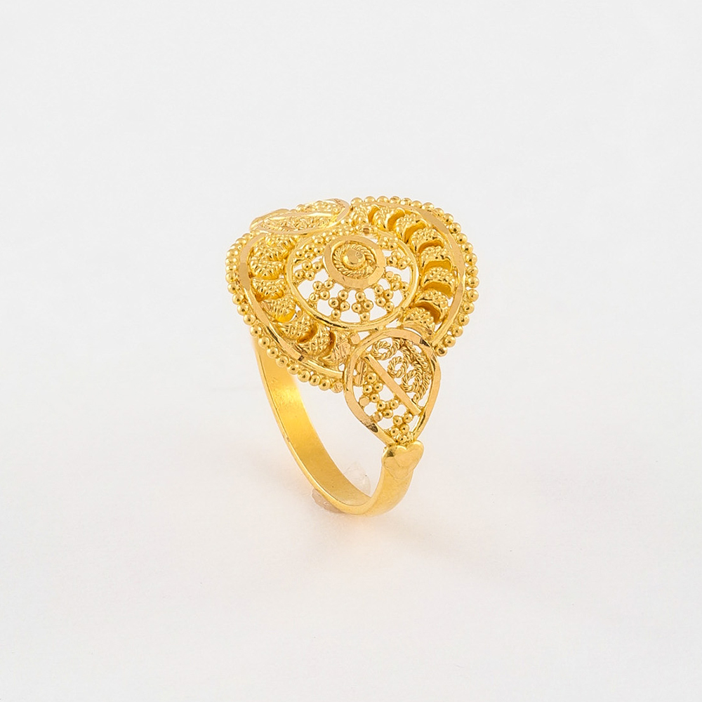 22ct Gold Ring for Women | Jali Collection | PureJewels UK