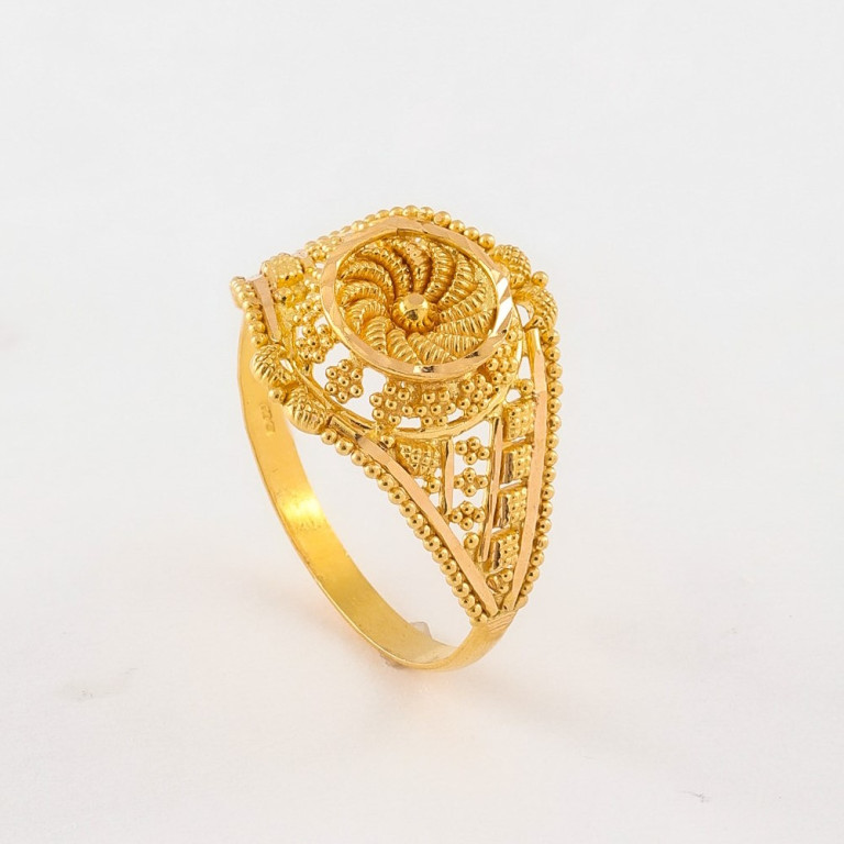 22ct Gold Ring for Women | Jali Collection | PureJewels UK