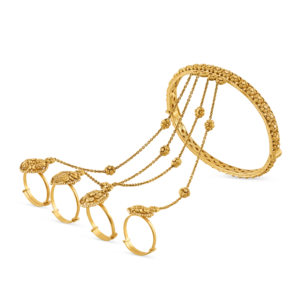 Buy Online 22ct Gold Bridal Poncha | PureJewels UK