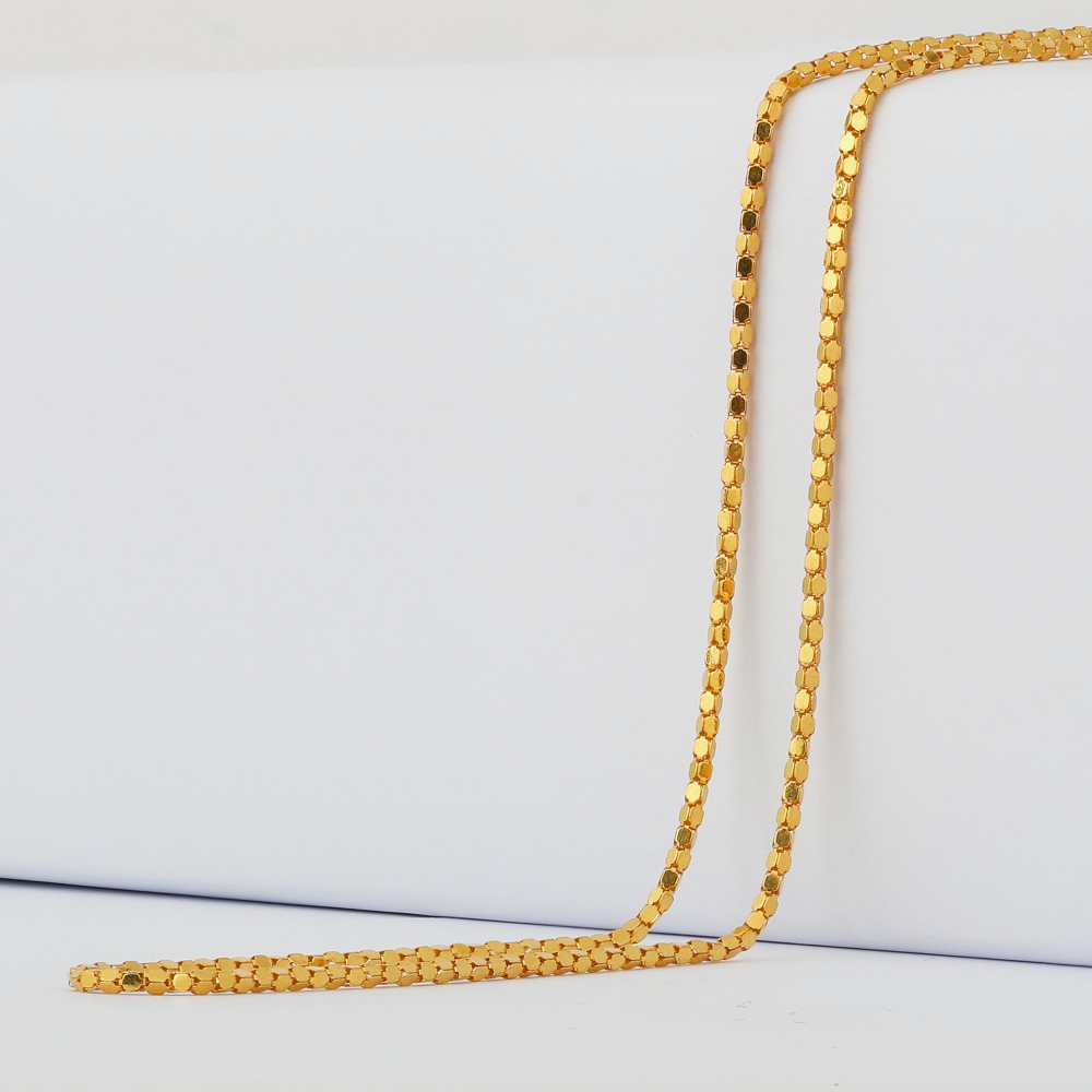 22ct Gold | Fancy Box Chain | 16 Inches online UK.